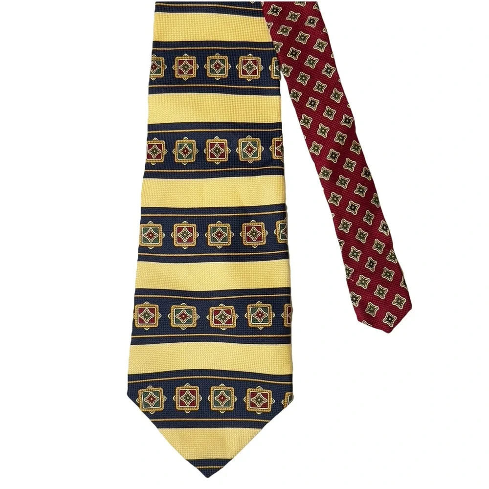 Tommy Hilfiger | Accessories | Tommy Hilfiger Necktie Men Os Yellow ...